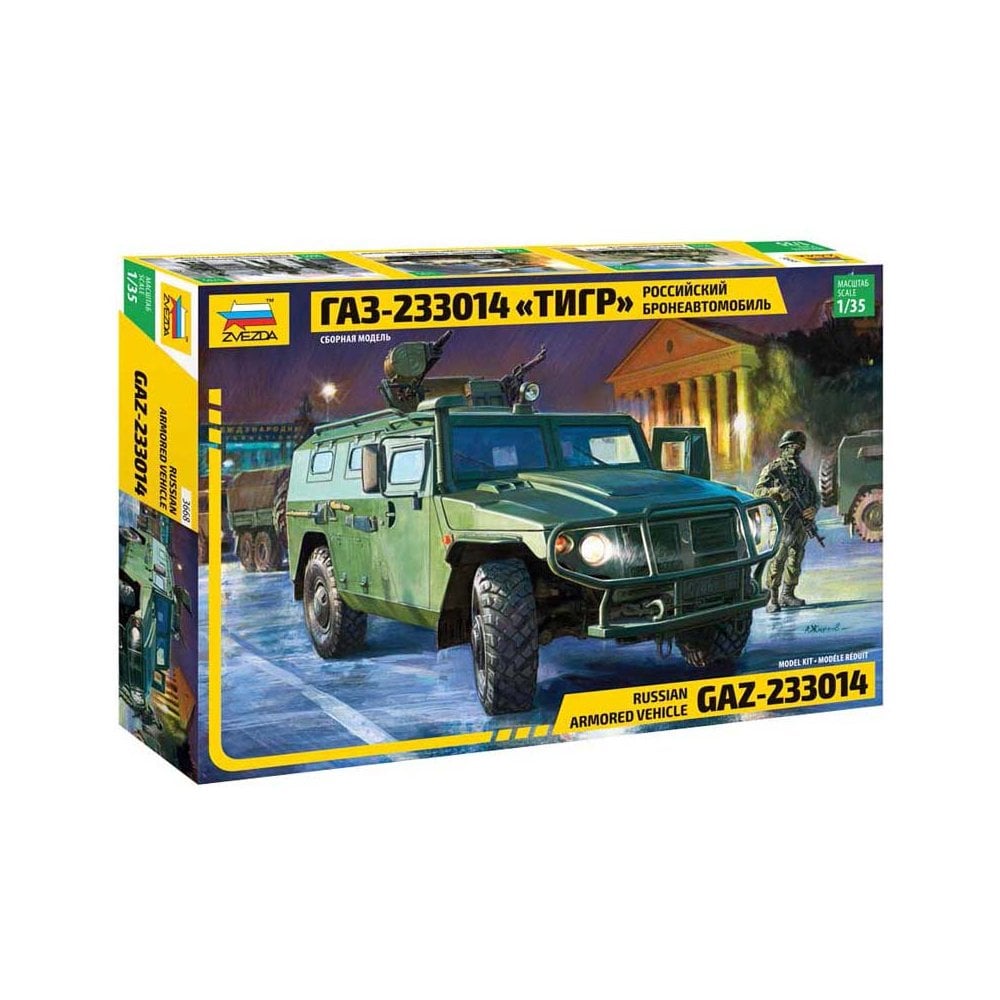 Zvezda Z3668 1/35 GAZ-233014 Tiger
