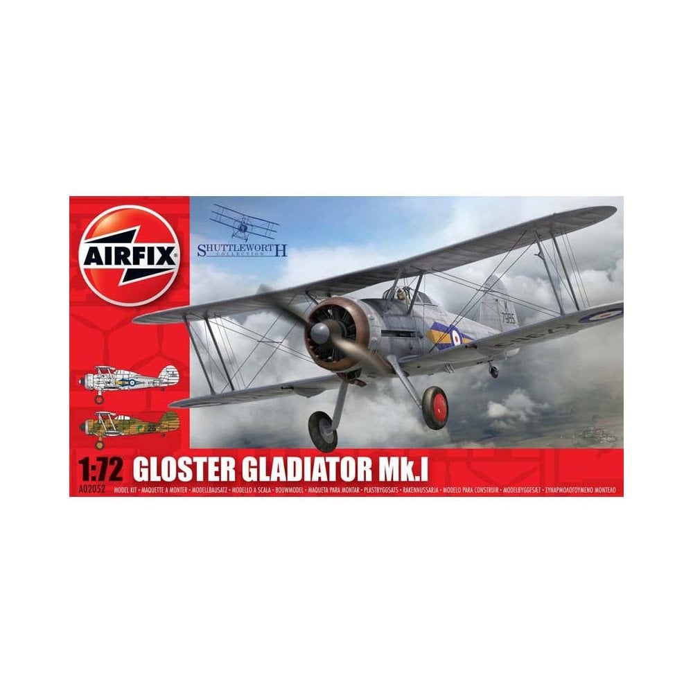 1/72 Gloster Gladiator MKI Airfix A02052 – Scale Model Shop