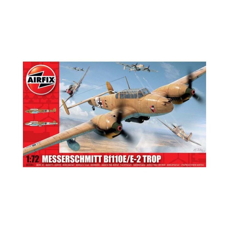 Airfix A03081 1/72 Messerschmitt BF110E/E-2 Trop