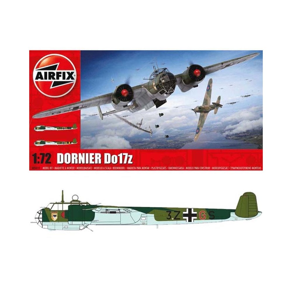 1/72 Dornier Do17Z Airfix A05010 – Scale Model Shop
