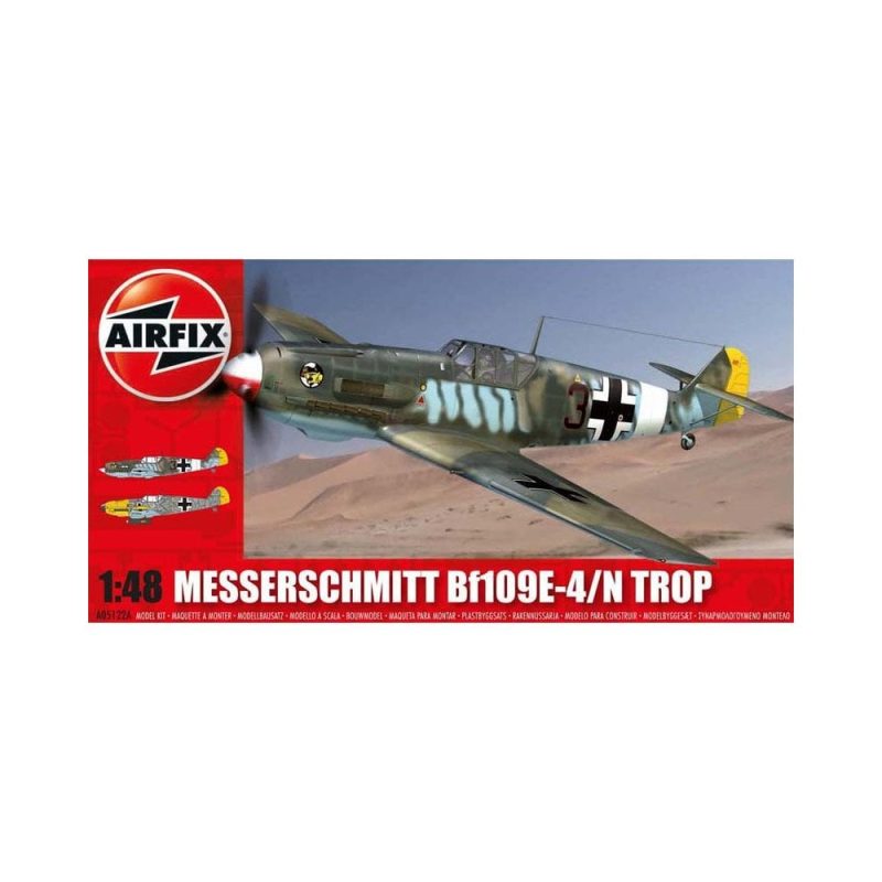 1/48 Messerschmitt Bf109E-4/N Tropical Airfix A05122A