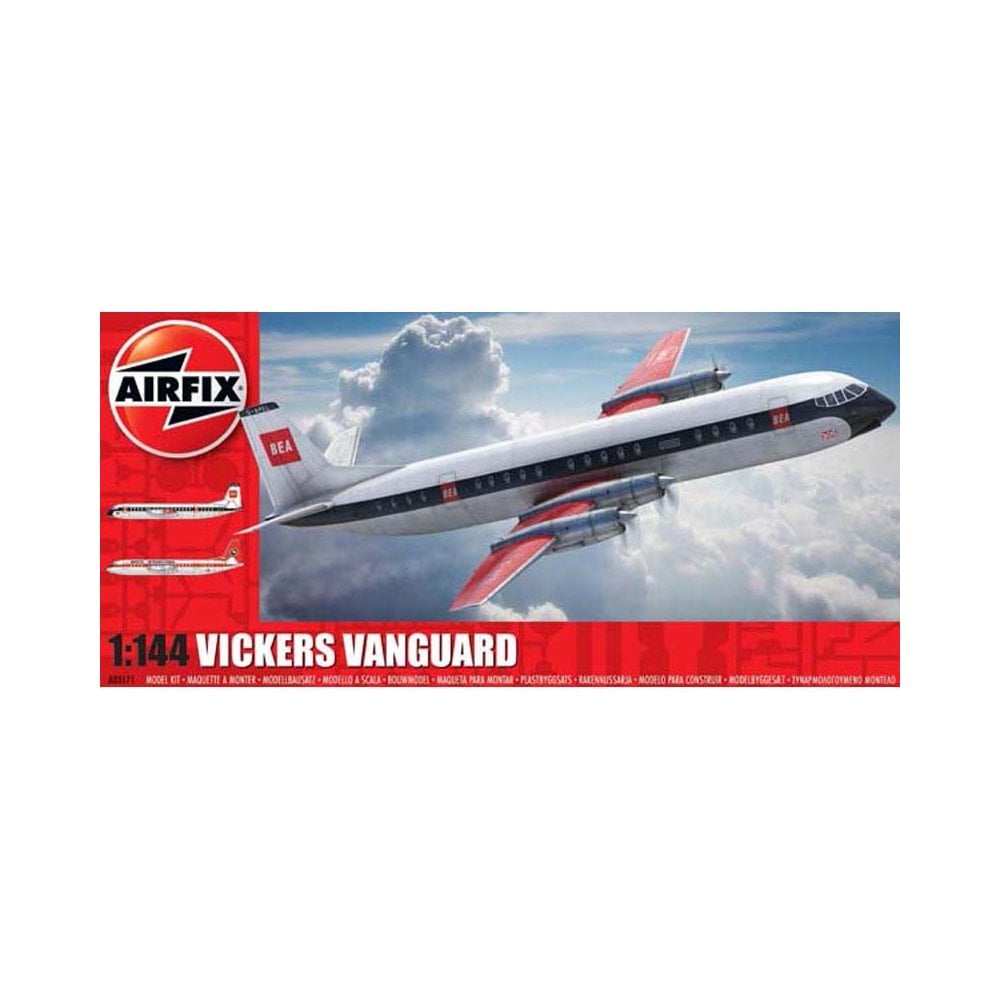 1/144 Vickers Vanguard Airfix A03171 – Scale Model Shop