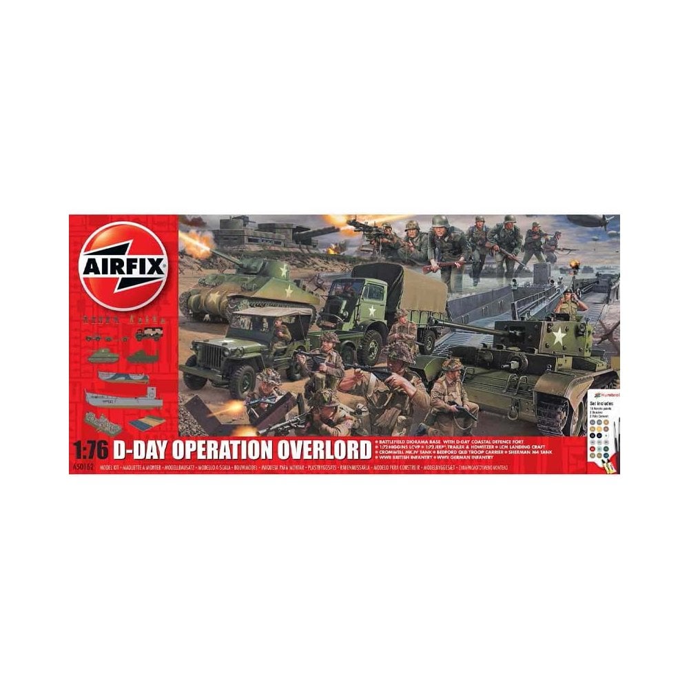 Airfix A50162A 1/76 D-Day Operation Overlord Gift Set