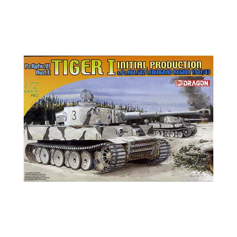Dragon D7376 1/72 Pz.Kpfw.VI Ausf.E Tiger I