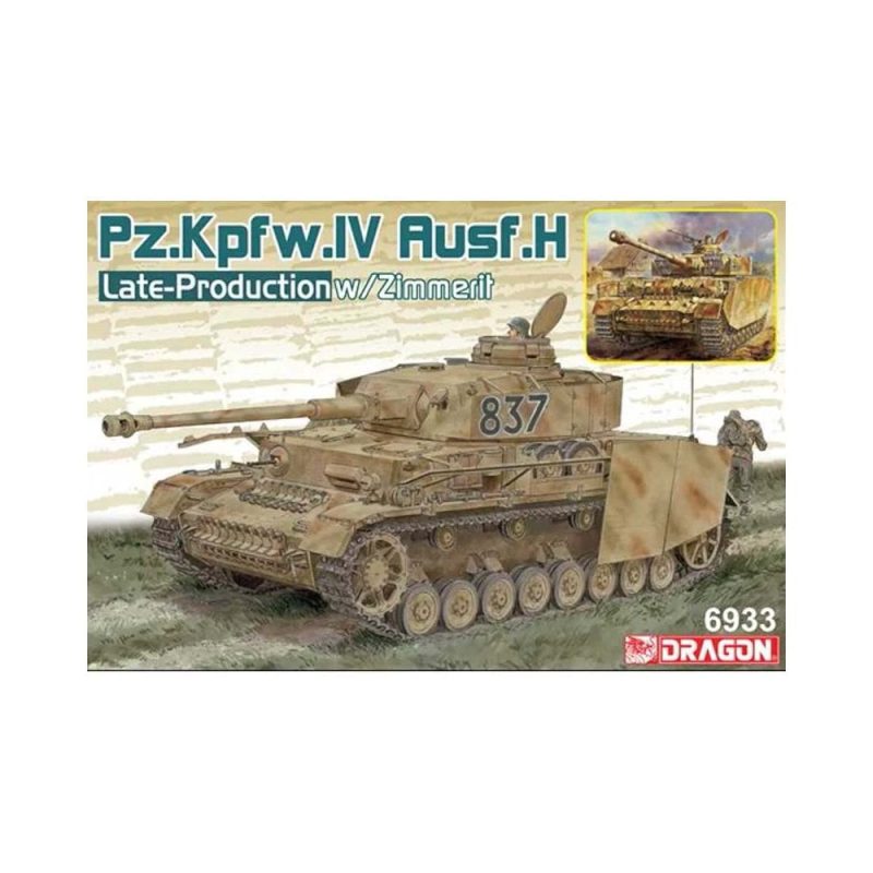 Dragon Pz.Kpfw.IV Ausf.H (1/35) 6933 | ScaleModelShop