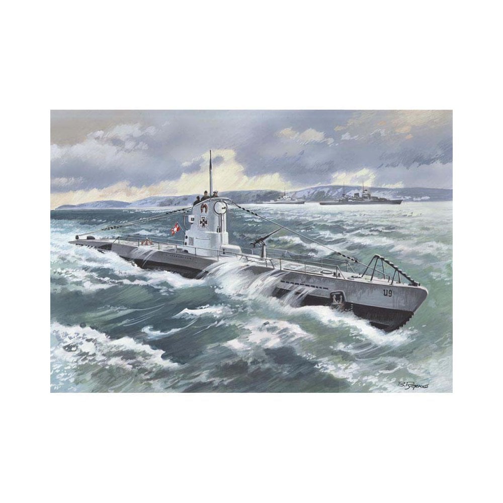 ICM ICMS009 1/144 U-Boat Type IIB (1939) German Submarine