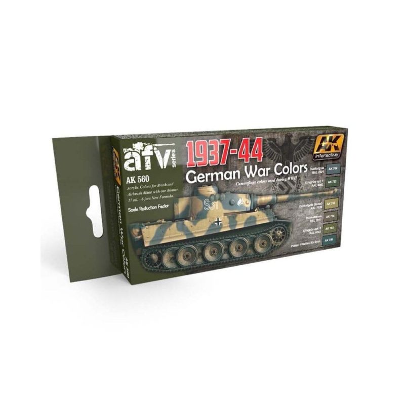 AK Interactive German Colour Set (1937-1944) AK-560