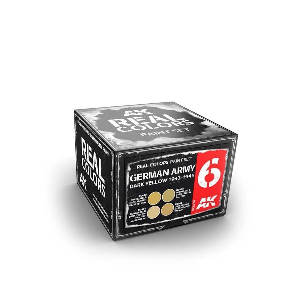 Scale Model Paints from AK Interactive Real Colour Sets - Scale Model ...