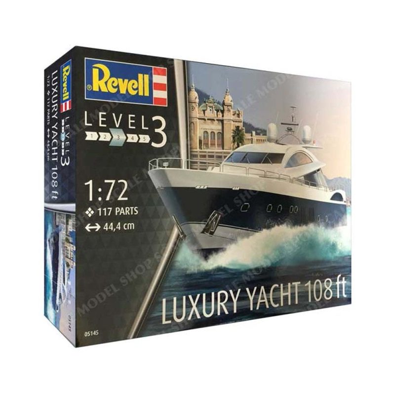 1/72 Luxury Yacht 108ft Revell 05145 – Scale Model Shop