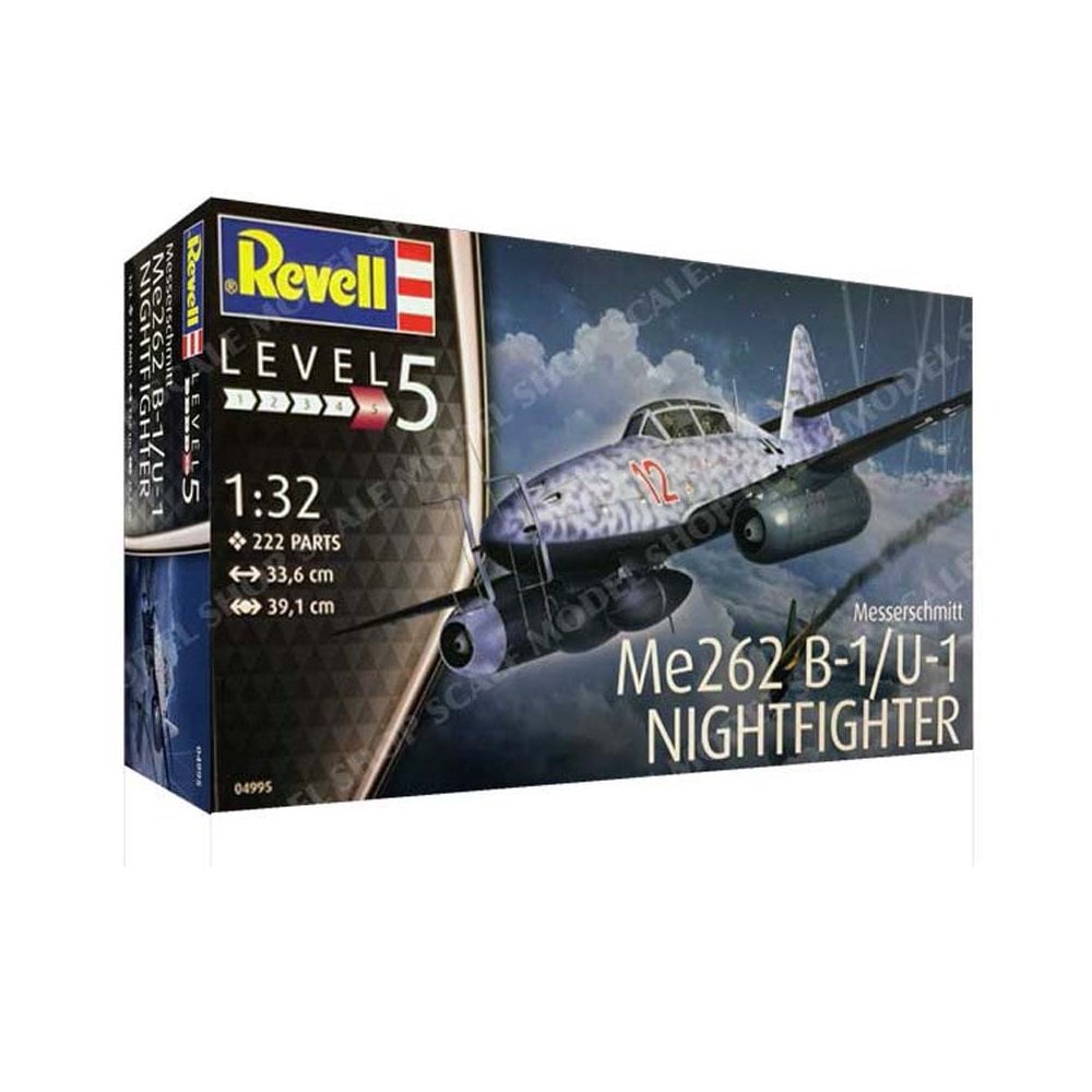 1/32 Messerschmitt Me262 B-1/U-1 Revell 04995 – Scale Model Shop