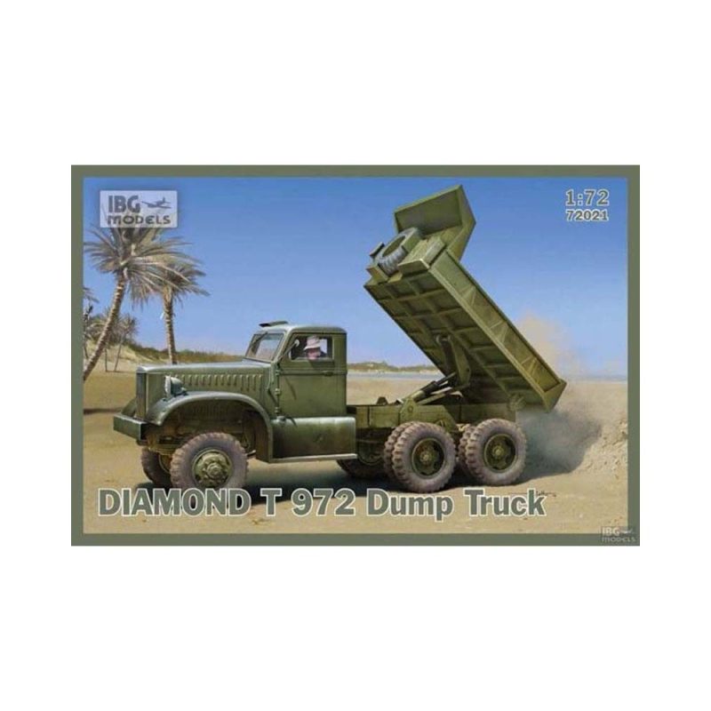 IBG Models IBG72021 1/72 DIAMOND T 972 Dump Truck