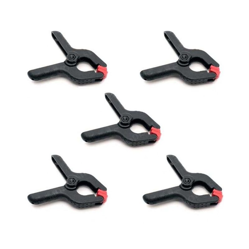 Scale Model Shop SMS-105 5x 50mm Nylon Spring Action Hobby Clamps