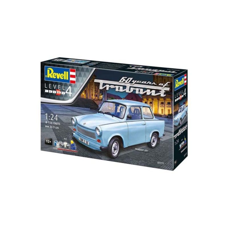 1/24 Trabant 601S 60 Years of Trabant Revell 07777 – Scale Model Shop