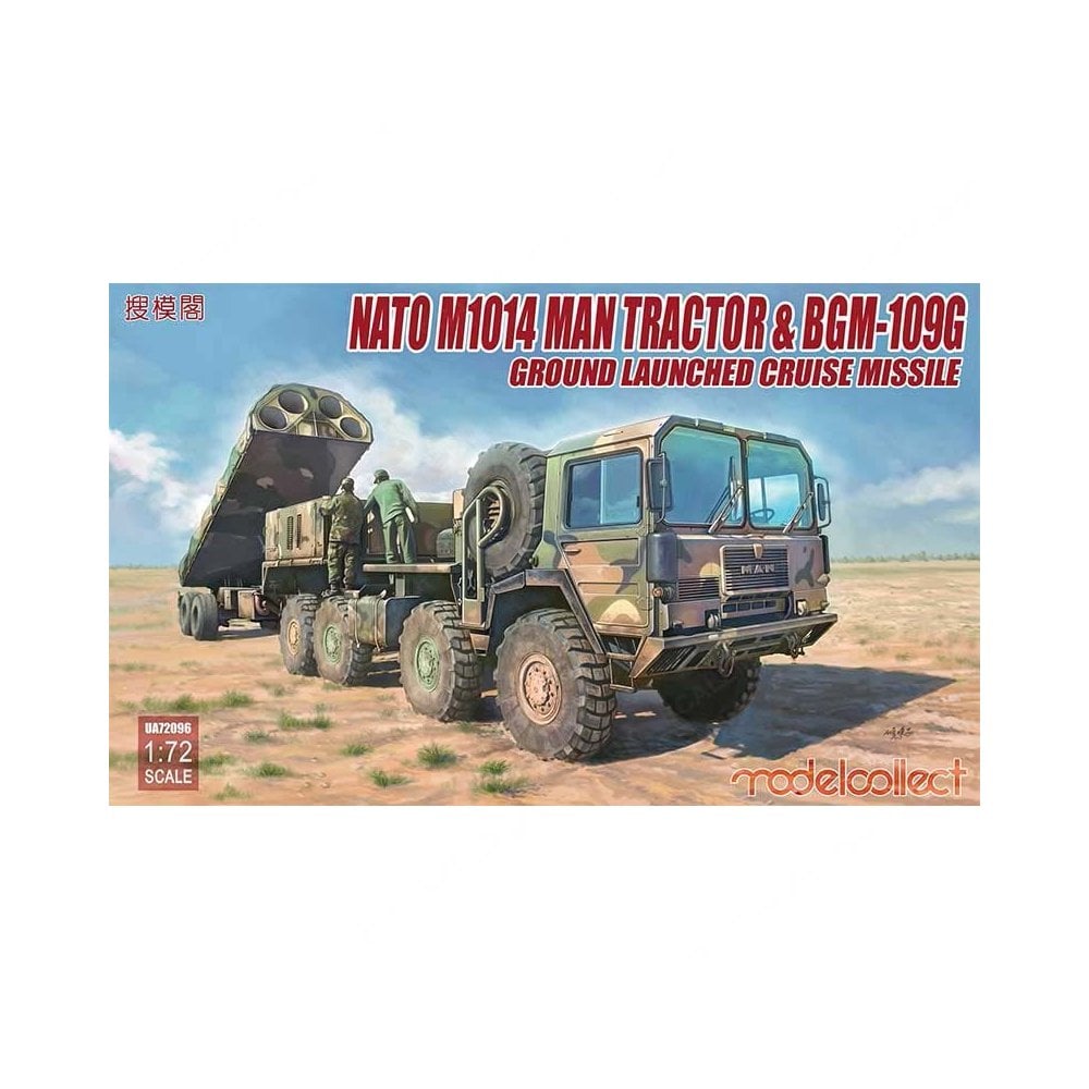 1/72 Nato M1014 Tractor & BGM-109G Cruise Missile Model Collect UA72096 ...