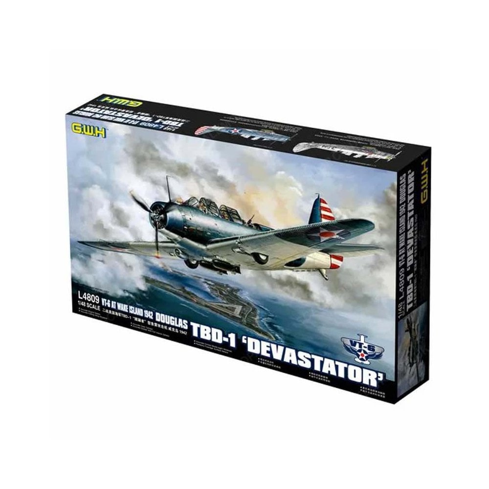 1/48 WWII Douglas TDB-1 Devastator Vt-6 Great Wall Hobby L4809 – Scale ...