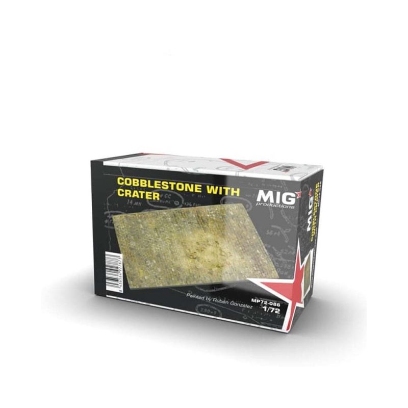 1/72 Cobblestone With Crater Mig Productions MP72-086 – Scale Model Shop
