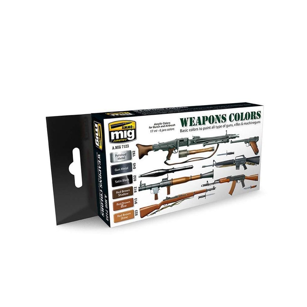 Ammo AMIG7123 Weapons Colors Set