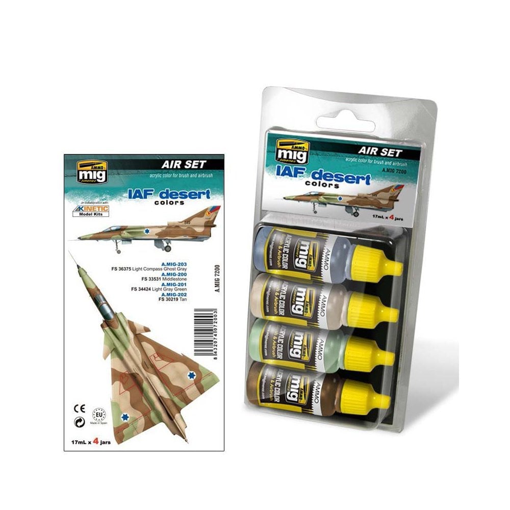 Ammo AMIG7200 IAF Desert Colours Set