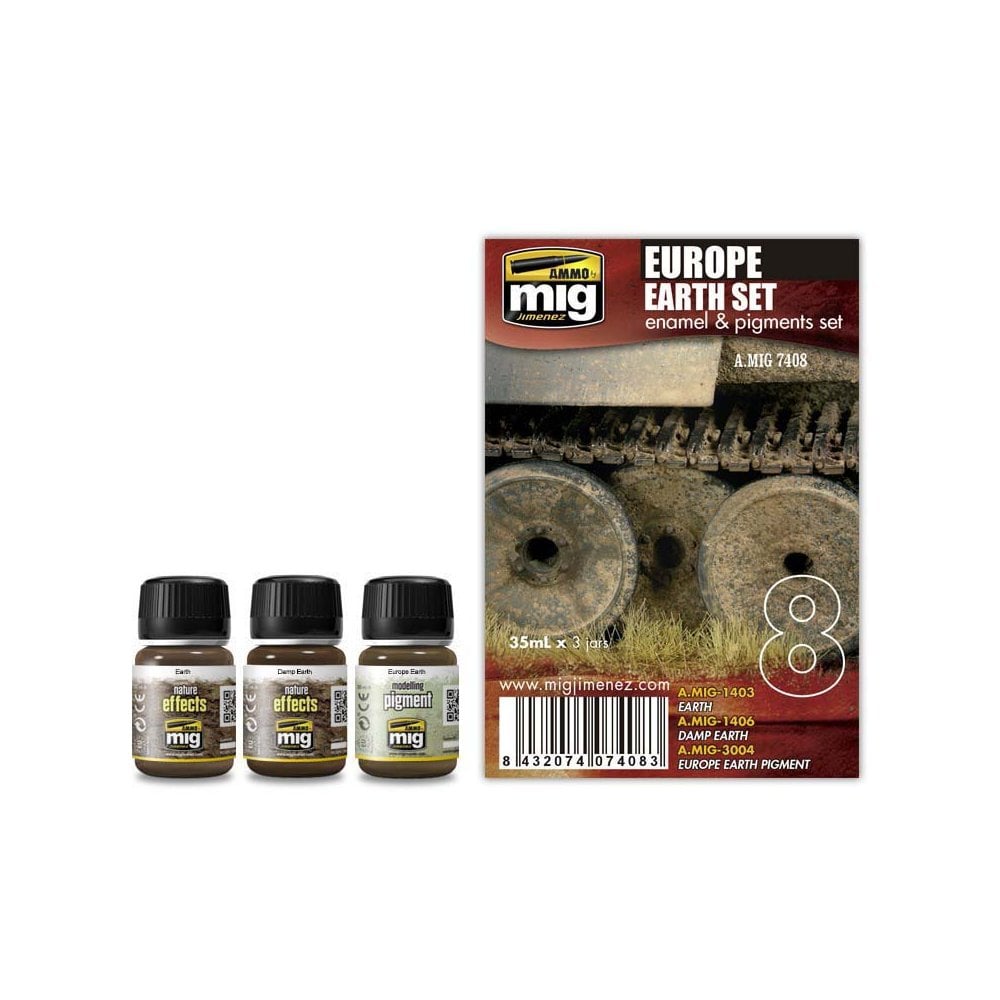 European Earth Set [8] Ammo A.MIG-7408 – Scale Model Shop