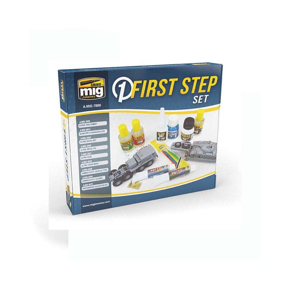 First Steps Set Ammo A.MIG-7800 – Scale Model Shop