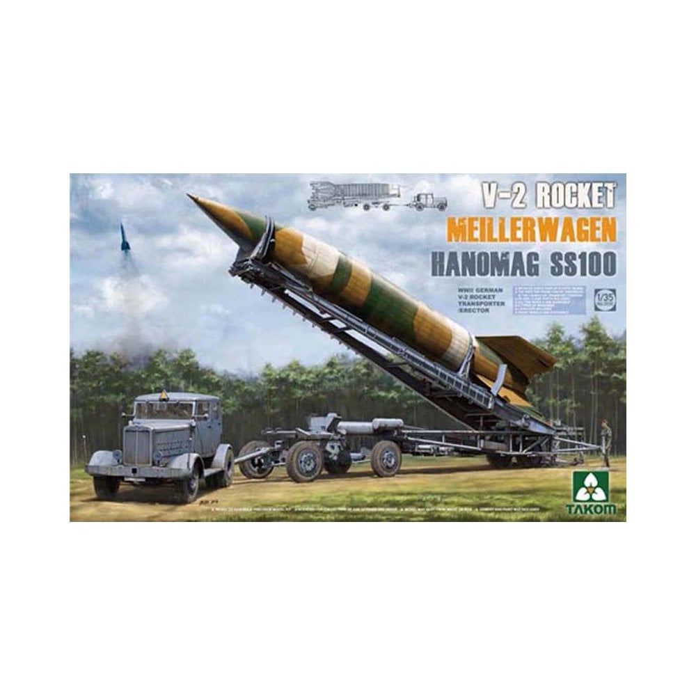 Takom TAK02030 1/35 V-2 Meillerwagen Hanomag SS100