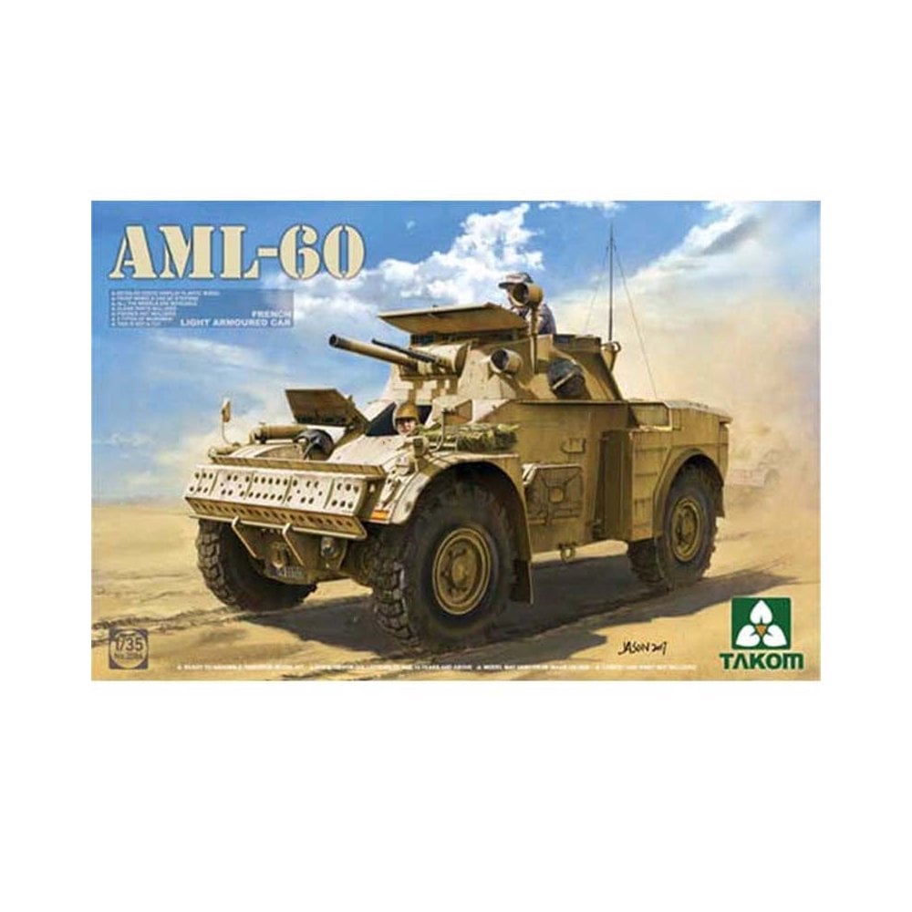 1/35 French Light Armoured Car AML-60 Takom 02084 – Scale Model Shop