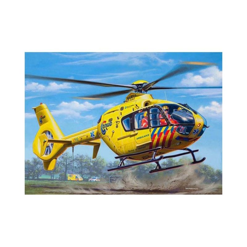 1/72 Airbus Helicopters EC135 ANWB Revell 04939 – Scale Model Shop