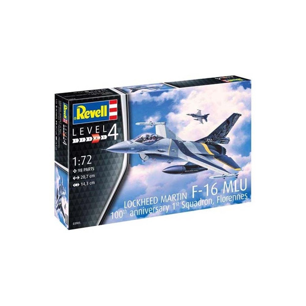 1/72 F-16 MLU 100th Anniversary Revell 03905 – Scale Model Shop