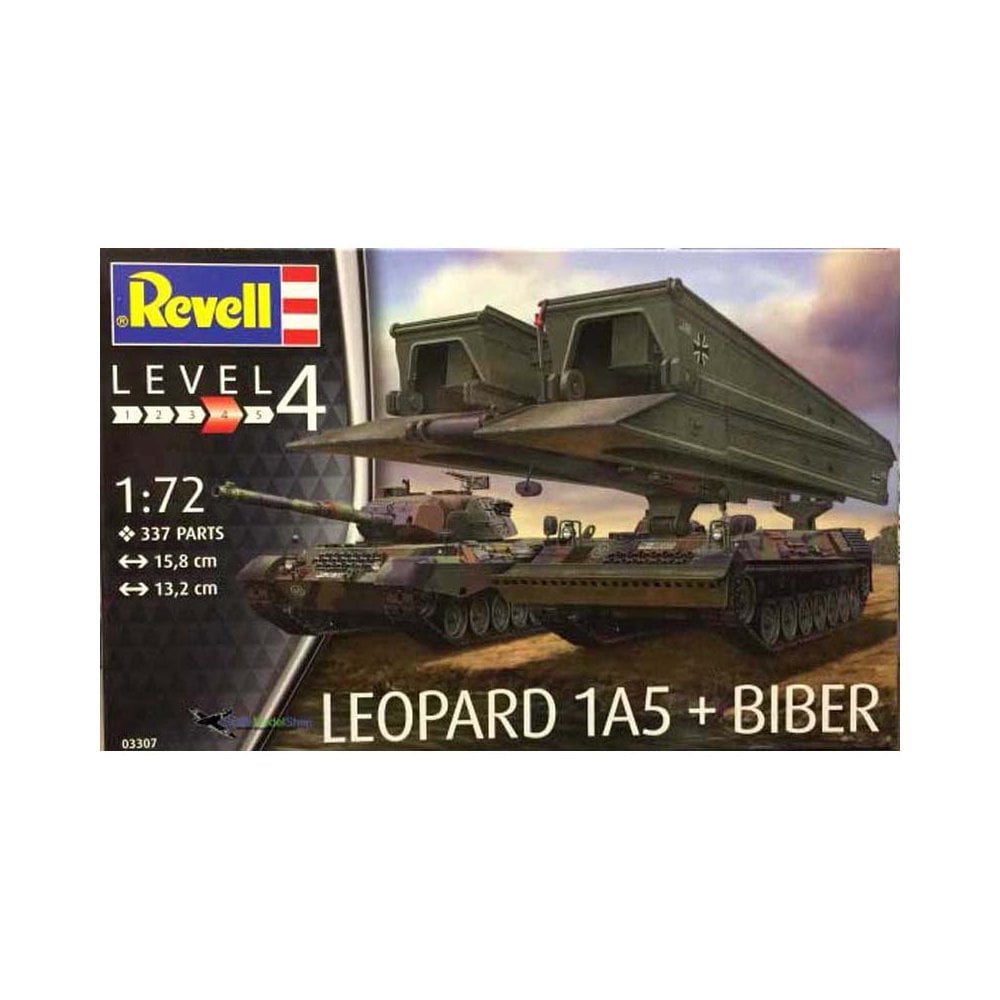 1/72 Leopard 1A5 & Bridgelayer Biber Revell 03307 – Scale Model Shop