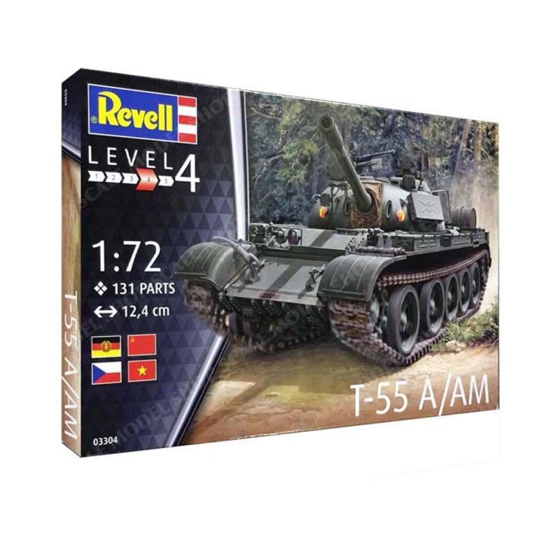 1/72 T-55 A/AM Revell 03304 – Scale Model Shop