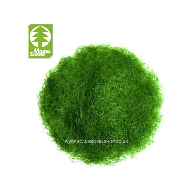 Static Grass-Flock 6.5mm – Green 50g Model Scene 006-02 – Scale Model Shop