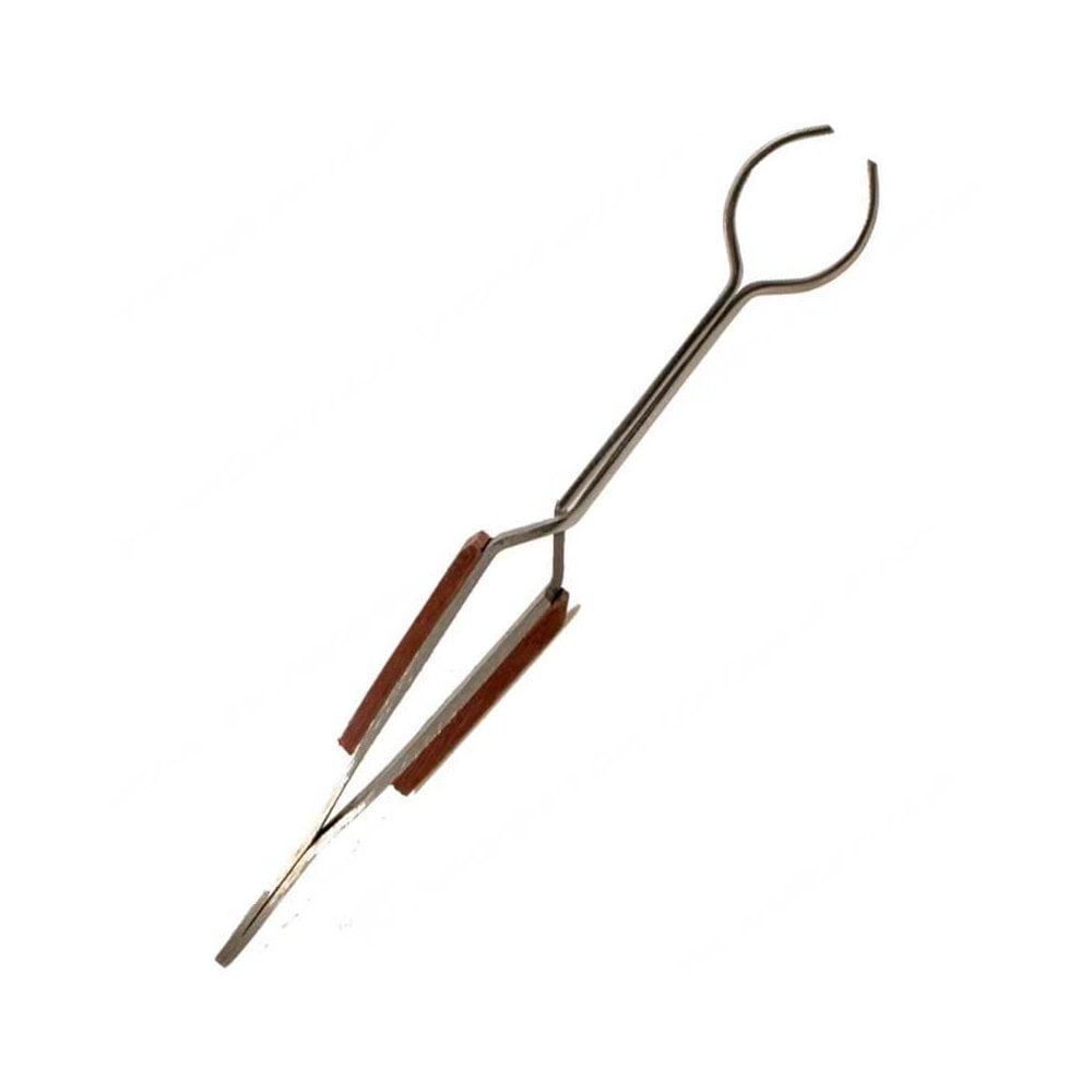 Tweezer Fibre Grip Cross Locking with Oval Shave SMS-148