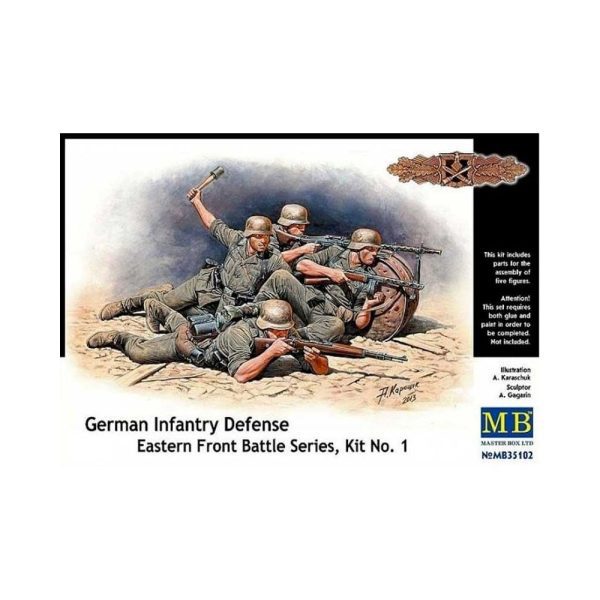 Masterbox MAS35102 1/35 German Infantry Eastern Front