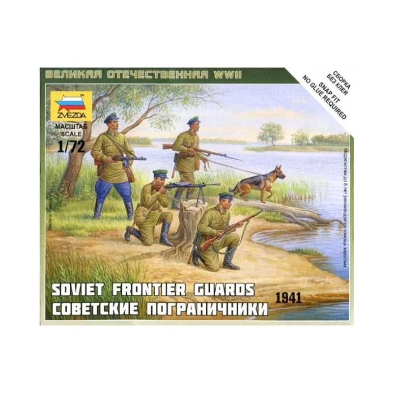 Zvezda 6144 1/72 1941 Soviet Frontier Guards