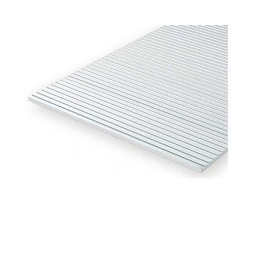 Evergreen White Styrene Sheet N Scale Freight Car Siding