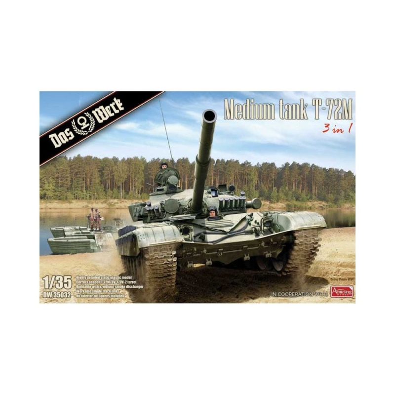Das Werk T-72-M Medium Tank (1/35) DW35032 | ScaleModelShop
