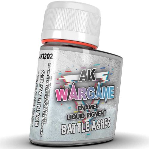 AK Interactive Battle Ashes WarGame Enamel Liquid Pigment