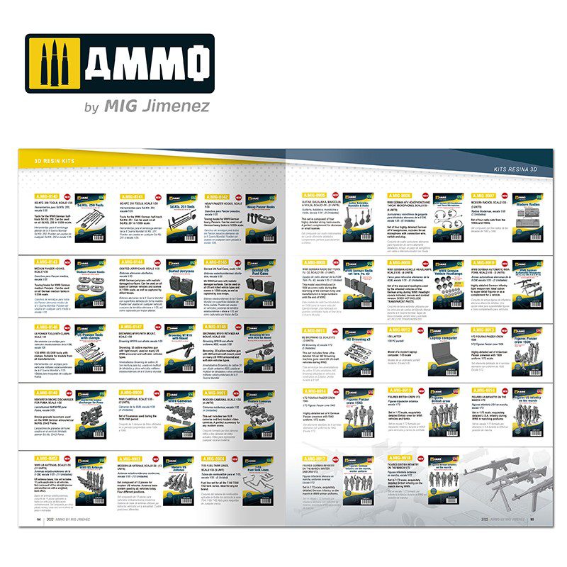 Ammo Mig Jimenez Catalogue 2022 | Scale Model Shop
