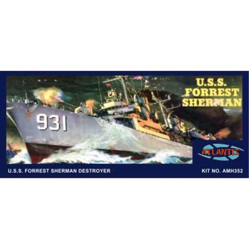 Atlantis Models AMCH352 1/319 USS Forrest Sherman Destroyer