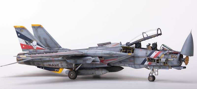 1 48 Super Tomcat F 14d Super Detailed Amk K48003 Scale Model Shop