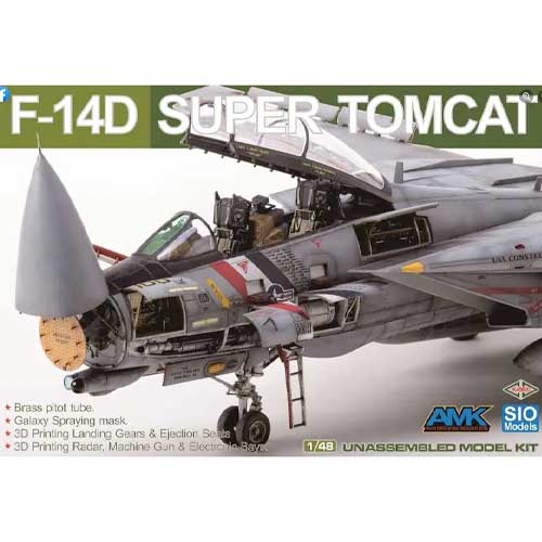 AMK K48003 1/48 Super Tomcat F-14D (Super Detailed)