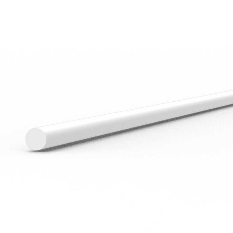 Durable Plastic / Styrene Round Rod's for Scale Modelling