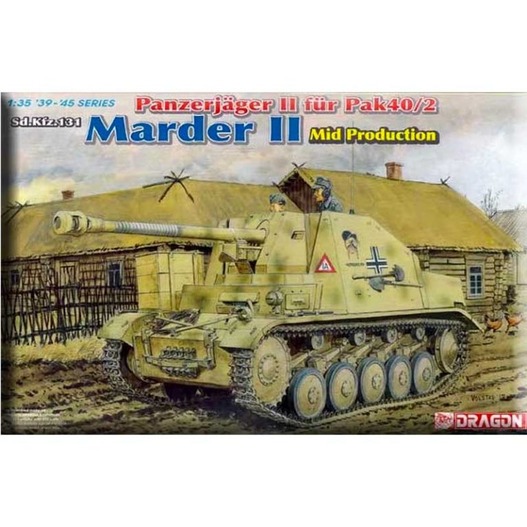 Dragon Sd.Kfz.131 Panzerjager II fur PaK 40/2 "Marder