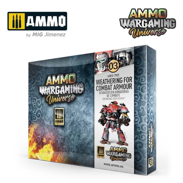 Ammo AMIG7922 Ammo Wargaming Universe #03 - Weathering Combat Armour A