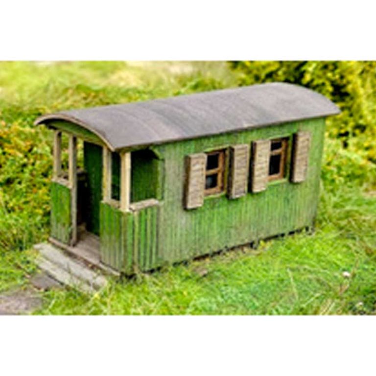 Model Scene 98525 1/87 (HO) Garden Cottage Old Waggon