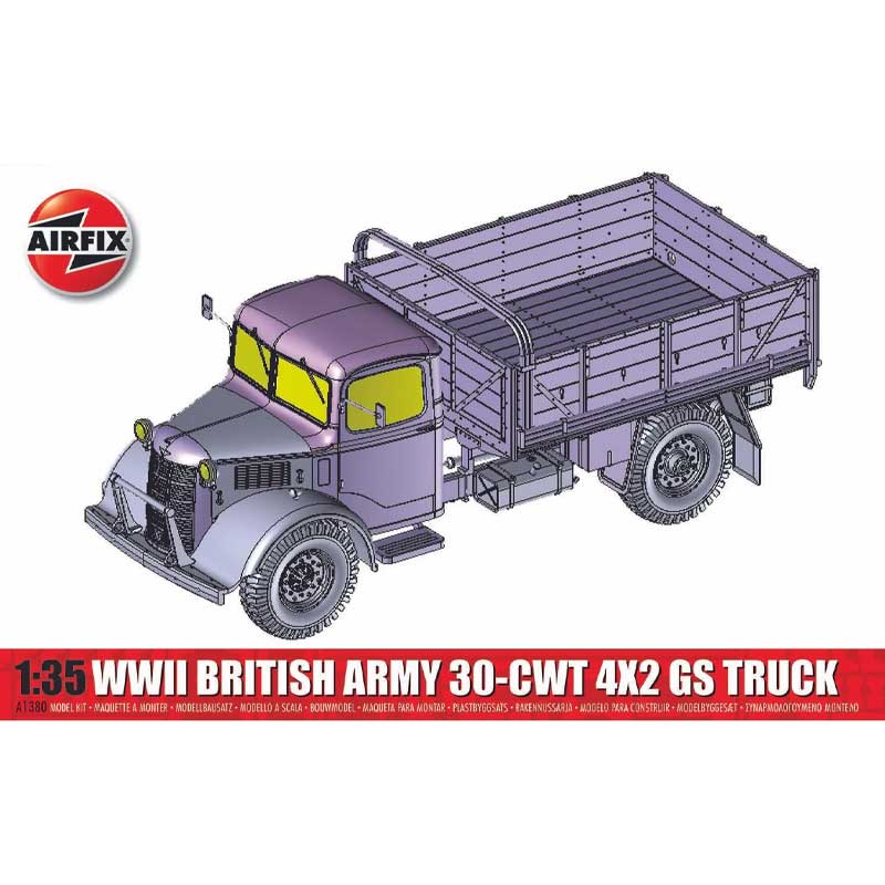 Airfix A1380 1/35 WWII British Army 30-cwt 4x2 GS Truck