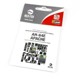 AH-64E Apache Instrument Panel Takom RFSQS-35025 Red Fox Studio – Scale ...