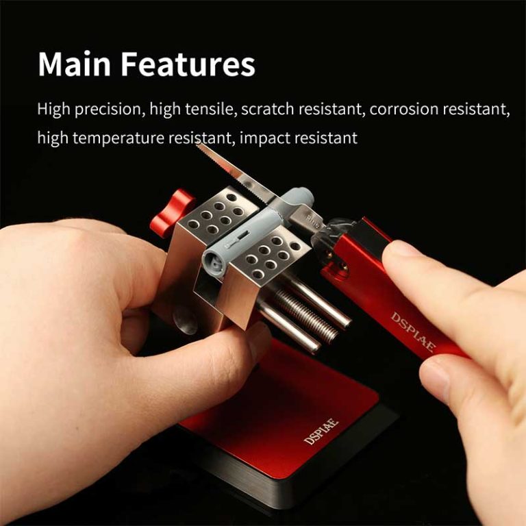 DSPIAE Precision Stainless Steel Clamp Vice AT-TVA+B – Scale Model Shop