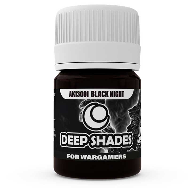 AK Interactive Black Night - Deep Shade (30ml) AK-13001