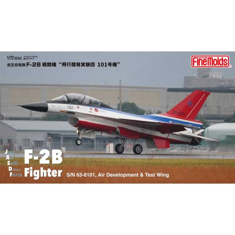 Fine Molds 72949 1/72 JASDF Mitsubishi F-2B S/N 63-8101, Air Developme